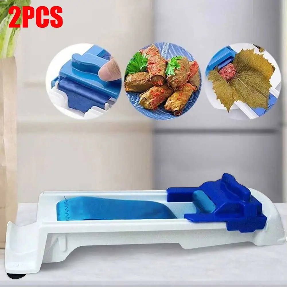 DIY Meat Roller Sushi Vegetable Roller Stuffed Grape Cabbage Leaves ...