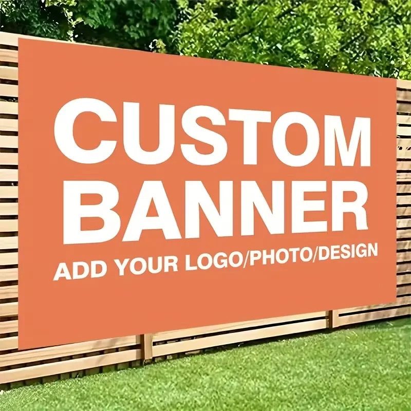 Any Size Material Custom Business Banners Flag Free Design Logo Photo ...