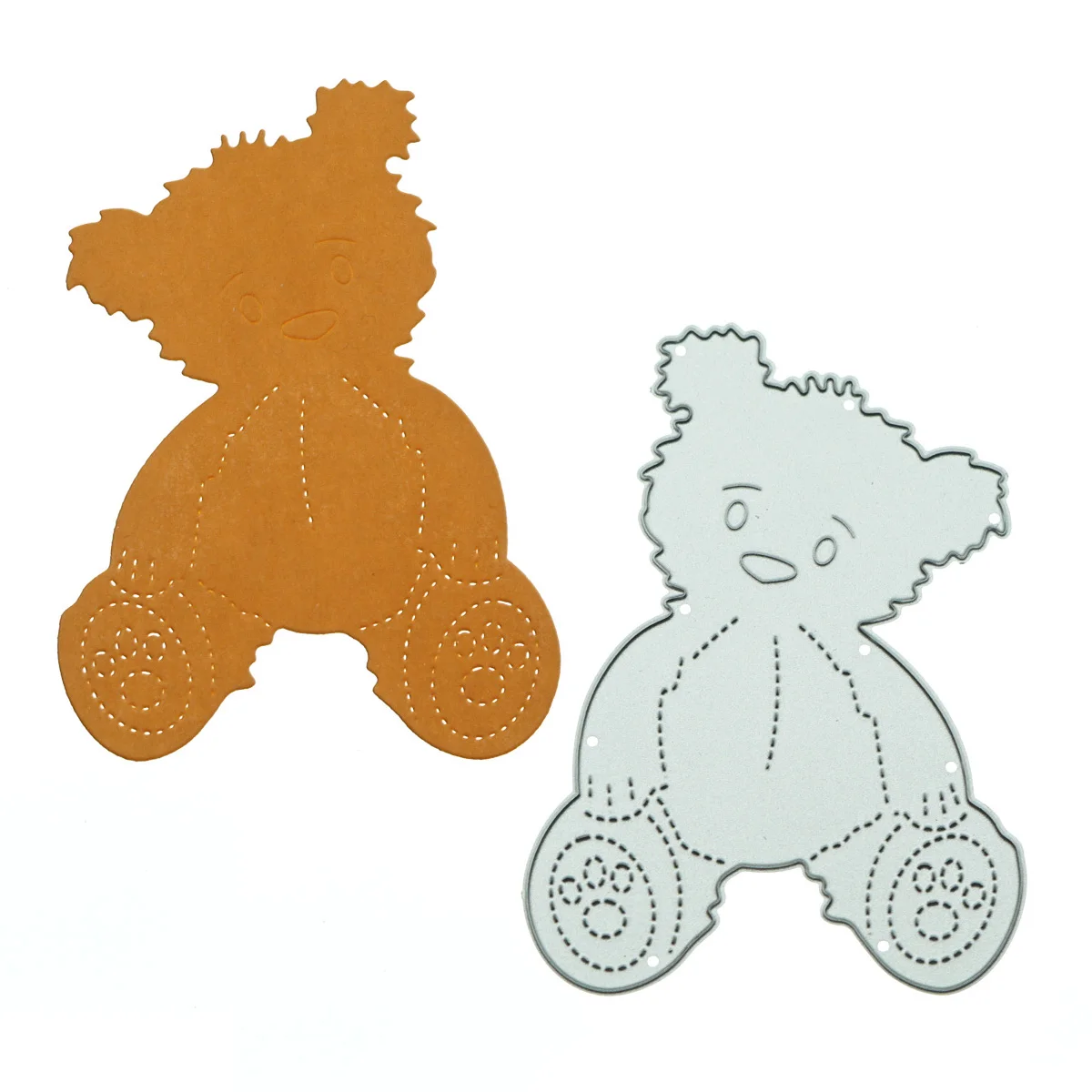 For-Scrapbooking-Toy-Teddy-Bear-Pattern-Metal-Cutting-Dies-Cutter ...