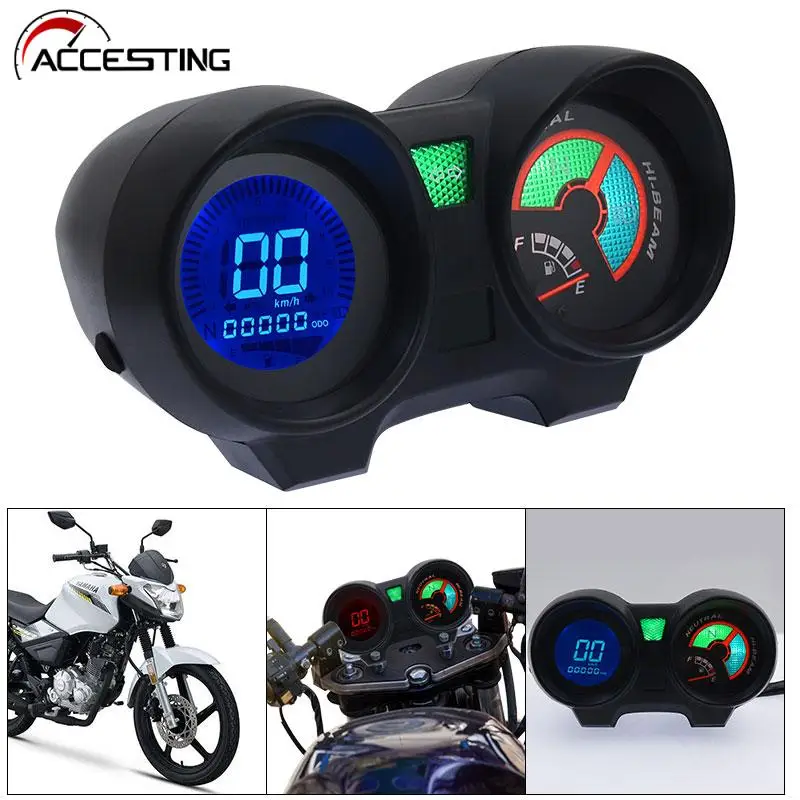 Universal Speedometer Motorcycle Digital Lcd - New Lcd Universal ...