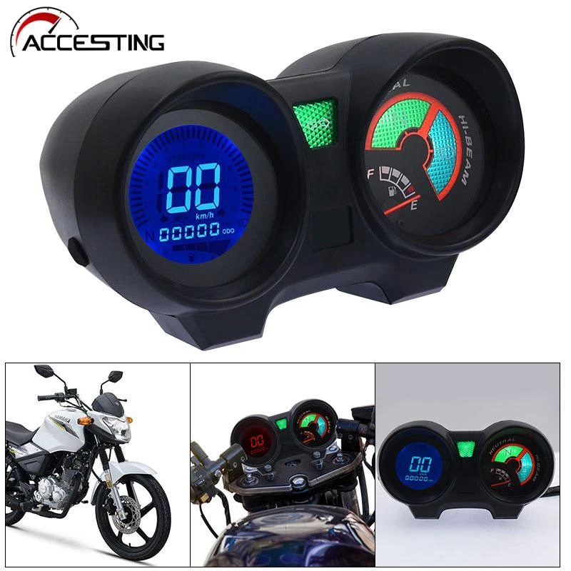 Universal Speedometer Motorcycle Digital Lcd - New Lcd Universal ...