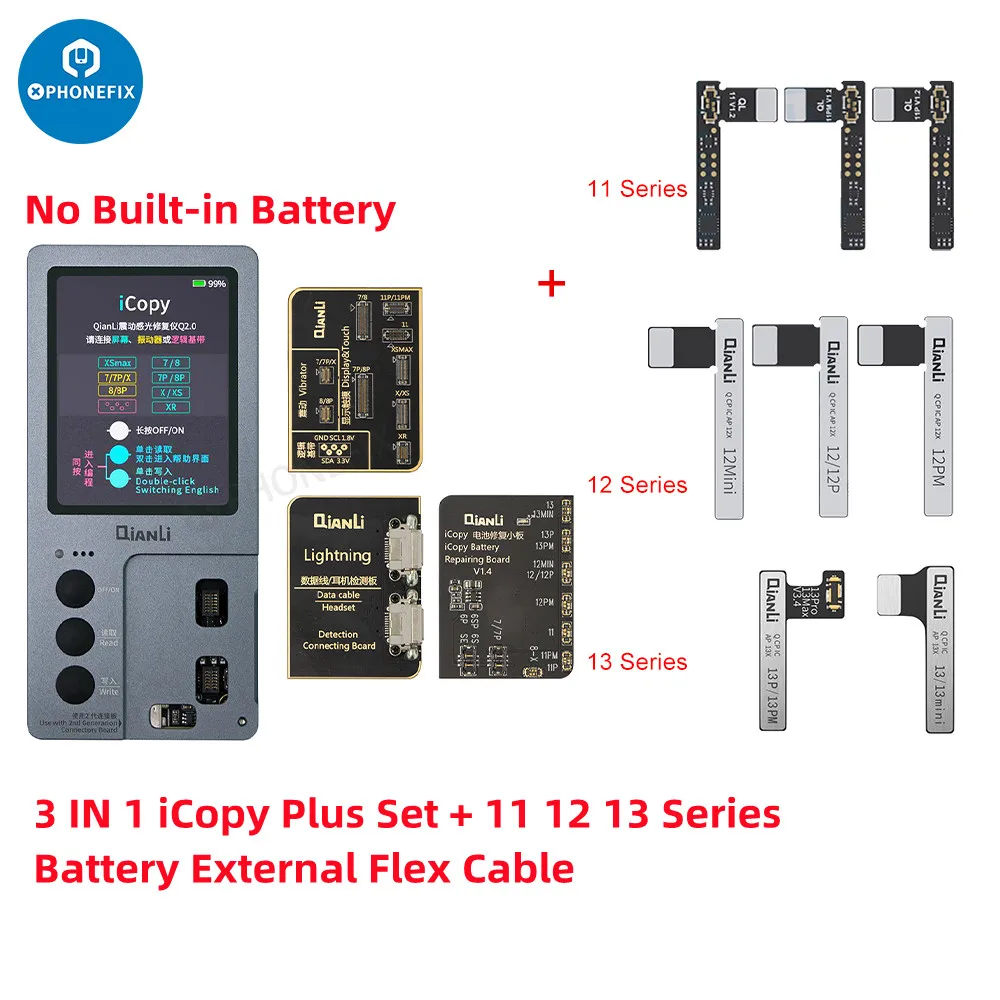 QianLi iCopy Plus with Battery Detection Connecting Board for iPhone 7 ...