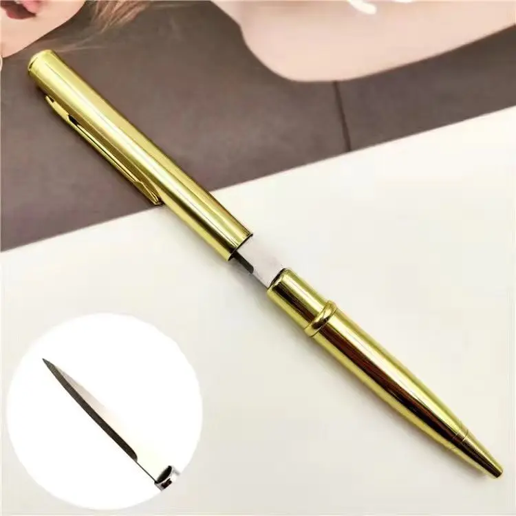 Outillage de camping,Stylo tactique multifonction de défense, avec ...