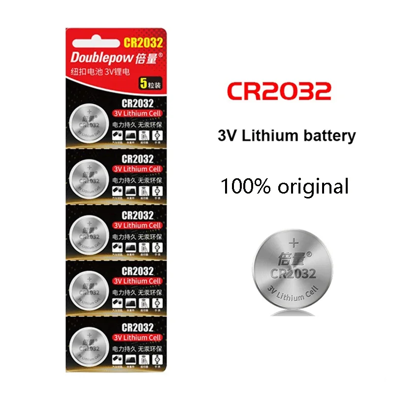 5pcs-CR2032-Button-battery-3V-Lithium-battery-For-Remote-Control ...