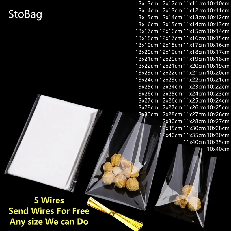 StoBag-OPP-Open-transparent-plastic-bag-cellophane-self-adhesive-packaging-jewelry-candy-cookies ...