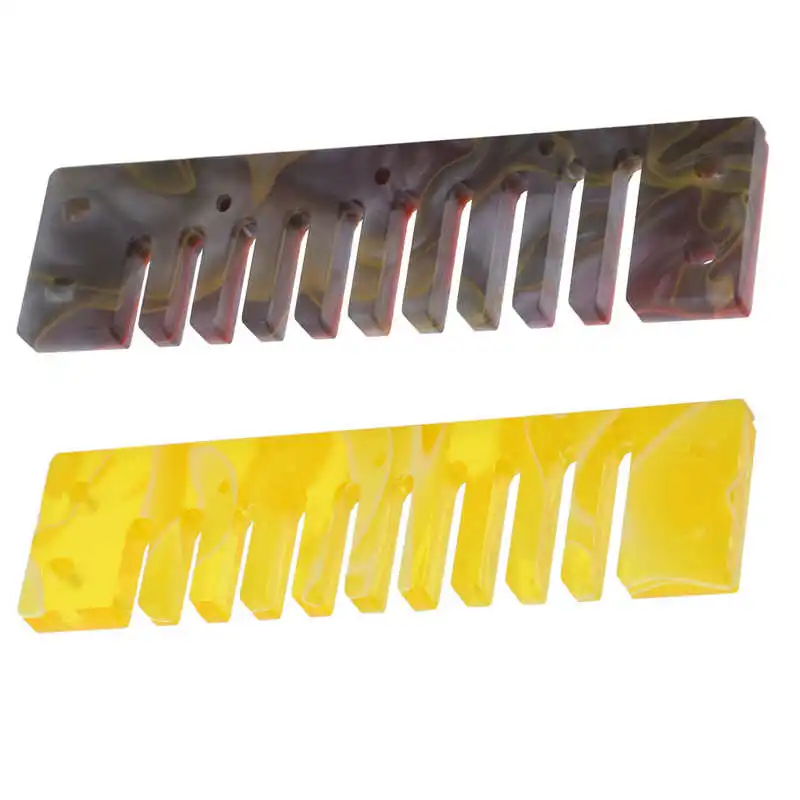 Harmonica-Combs-Mouth-Organ-Combo-Parts-Acrylic-for-Deluxe-for-Music ...