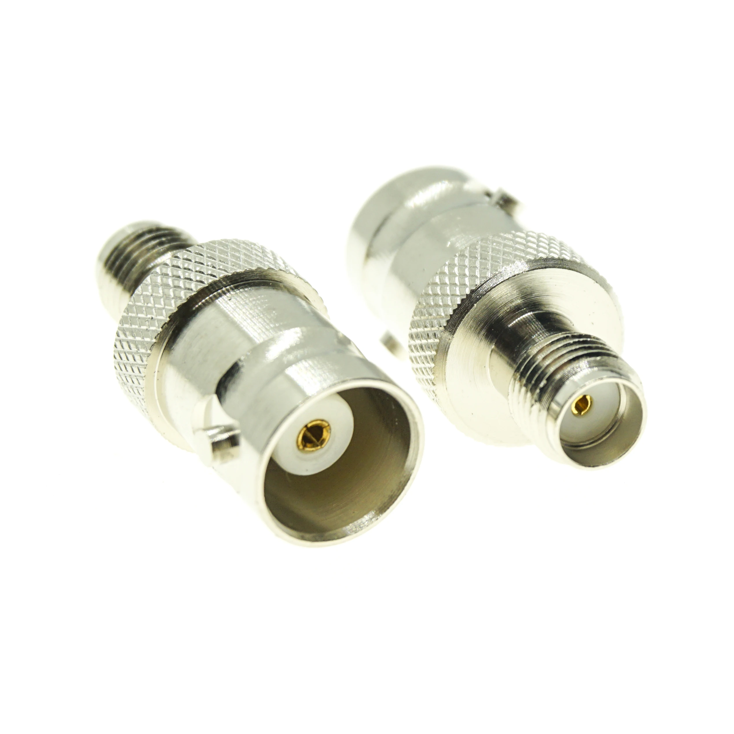 BNC-To-SMA-Connector-Socket-BNC-Female-to-SMA-Female-Plug-Nickel-Plated ...