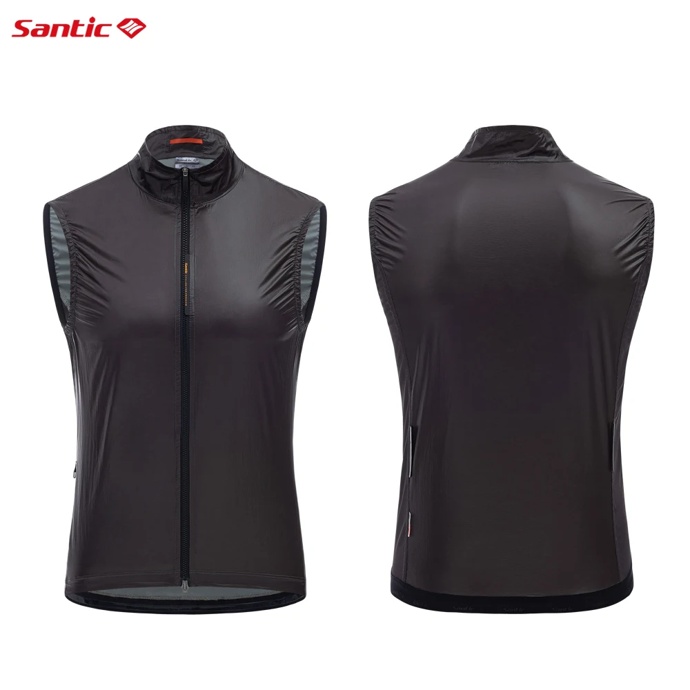 Santic Chaleco de ciclismo para hombre y mujer, prenda a prueba de ...