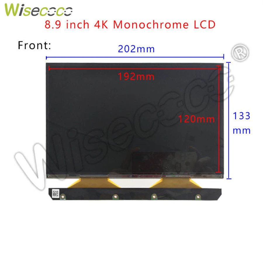 8-9-inch-For-Anycubic-Photon-Mono-X-Replacement-4k-Monochrome-Display ...