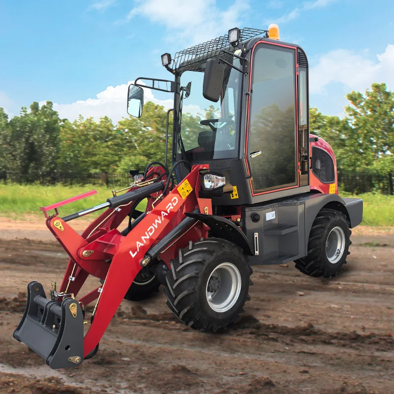 Farm Ranch Use High Horsepower Diesel Loader 4×4 Wheeled All Terrain ...