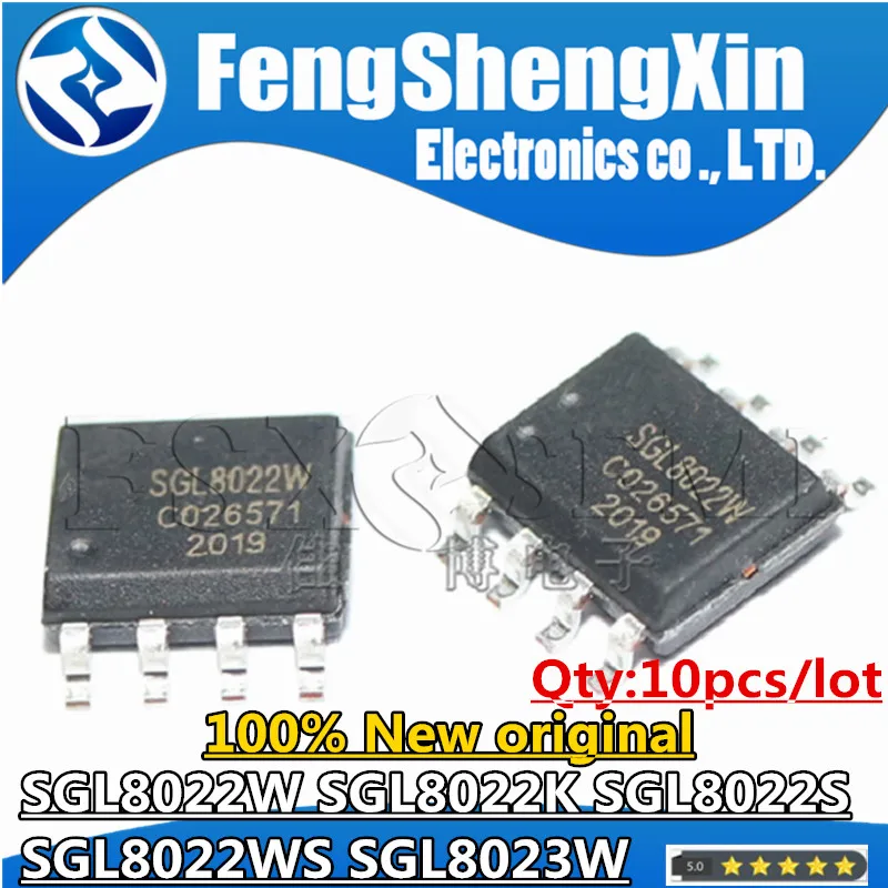 10pcs-SGL8022W-SGL8022K-SGL8022S-SGL8022WS-SGL8023W-SOP-8-SGL8022-DIP8 ...