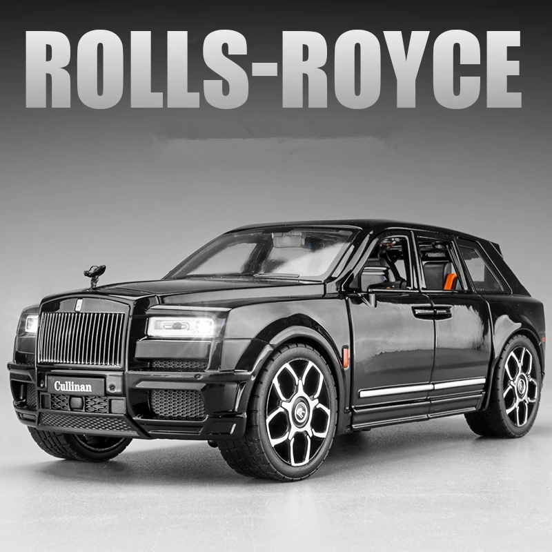 1/24 Rolls Royce SUV Cullinan Alloy Car Model Diecast Toy Vehicles ...