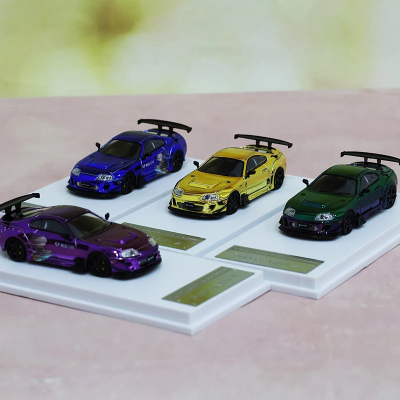 LMLF 1:64 Supra A80 Z Pandem Alloy model car Electroplating paint ...