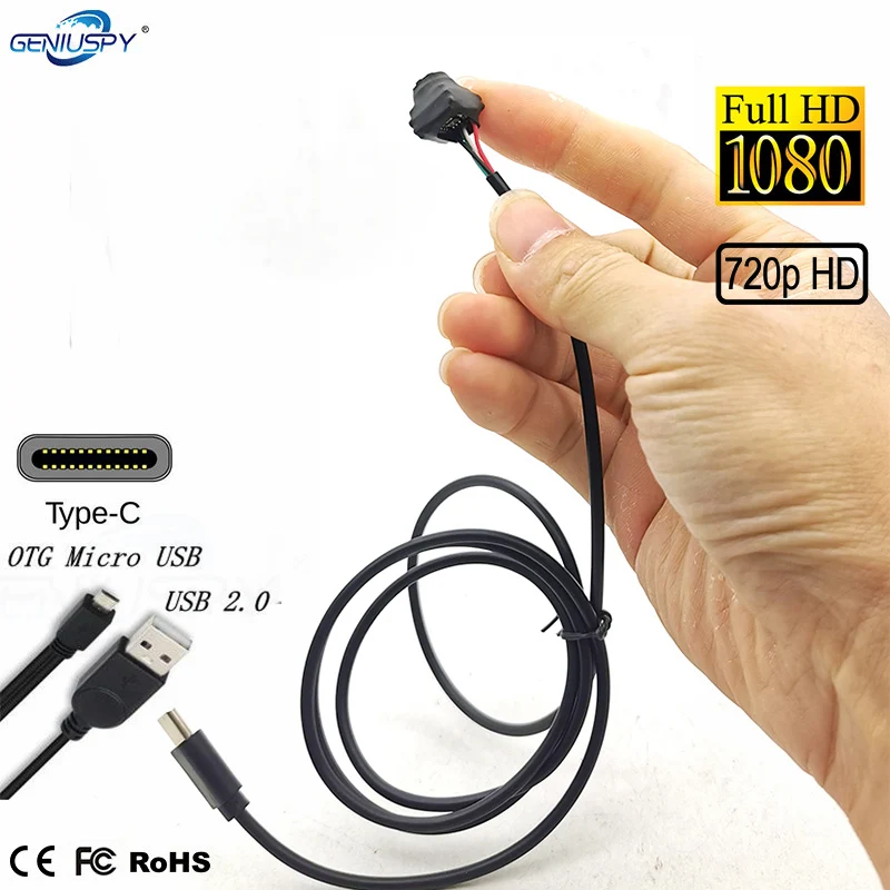 12*12MM 720P 1080P 5MP Digitale Super Mini Industrielle USB Kamera ...