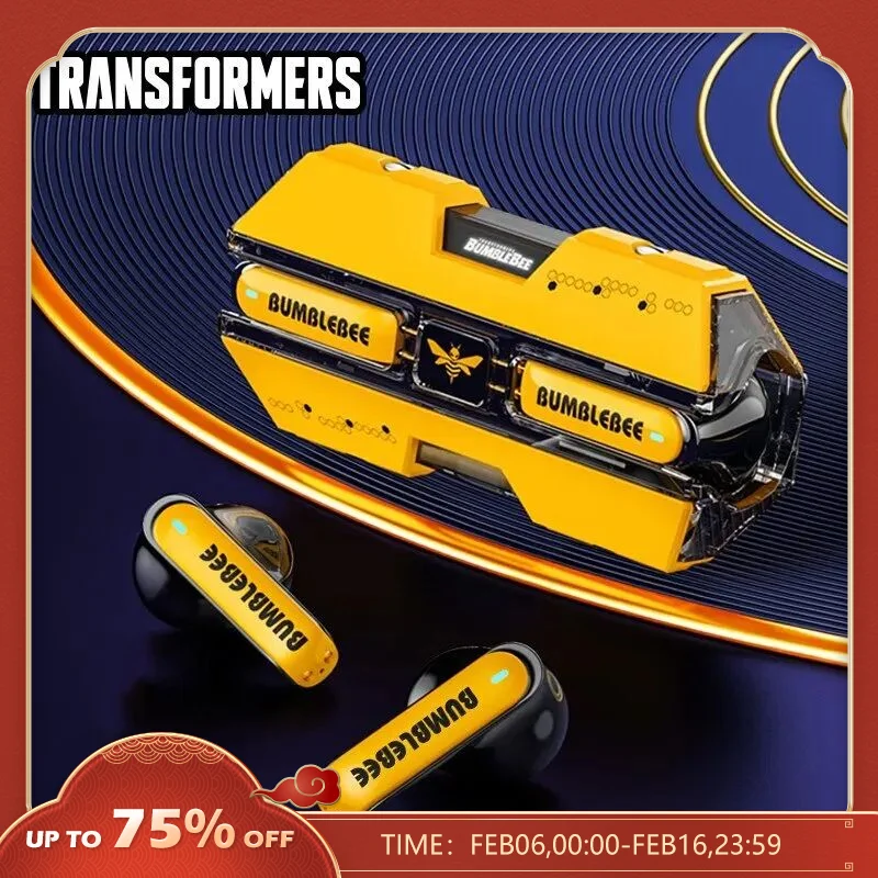 Transformers-TF-T01-Gaming-Headset-TWS-Wireless-Headphone-Nosie ...