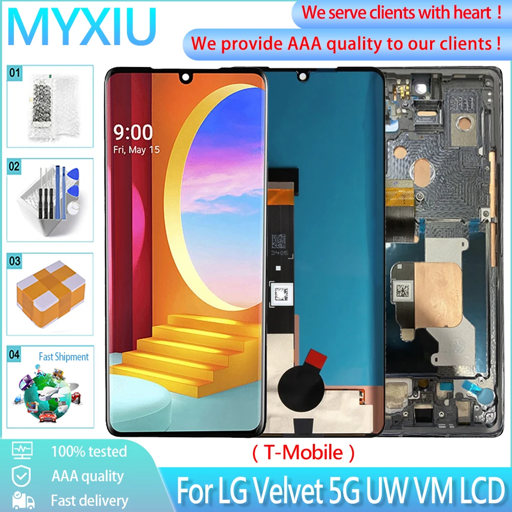 6-8-Original-For-LG-Velvet-5G-T-Mobile-LM-G900VM-LCD-Display-Touch ...