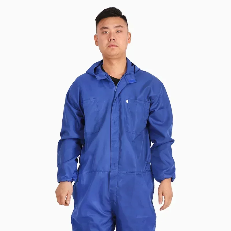Men-s-Work-Overalls-Dustproof-Hooded-Coverall-Mechanics-Workwear ...