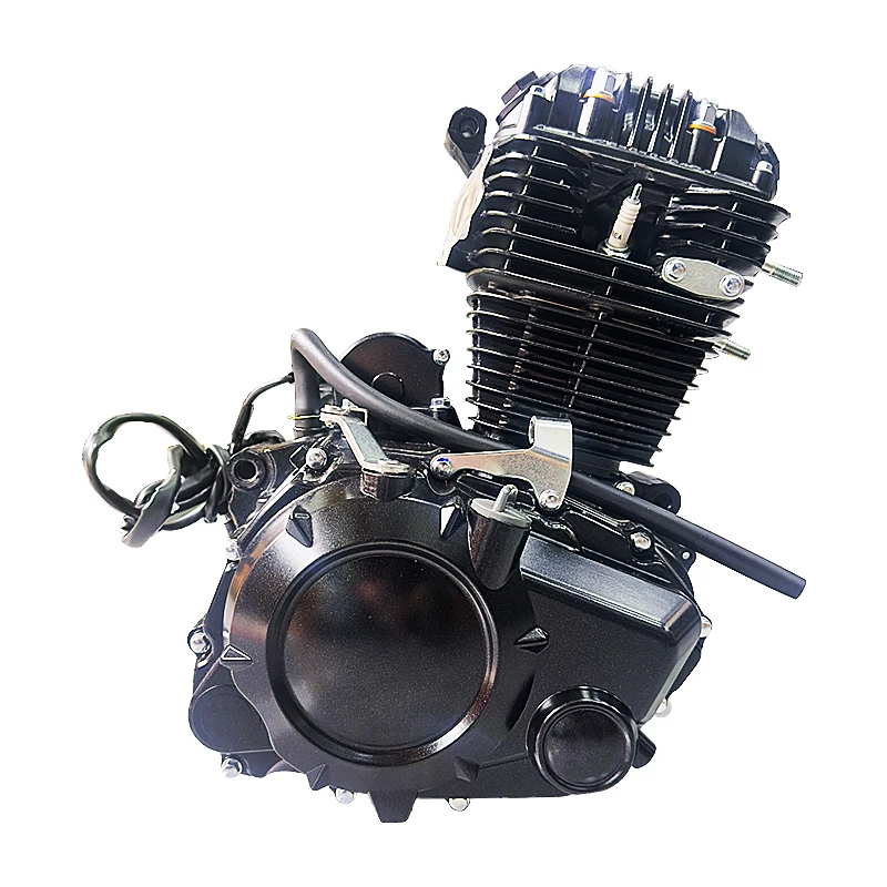 Motorcycle Engine Assembly Four-Stroke Air-Cooled With Balance Shaft 6 ...