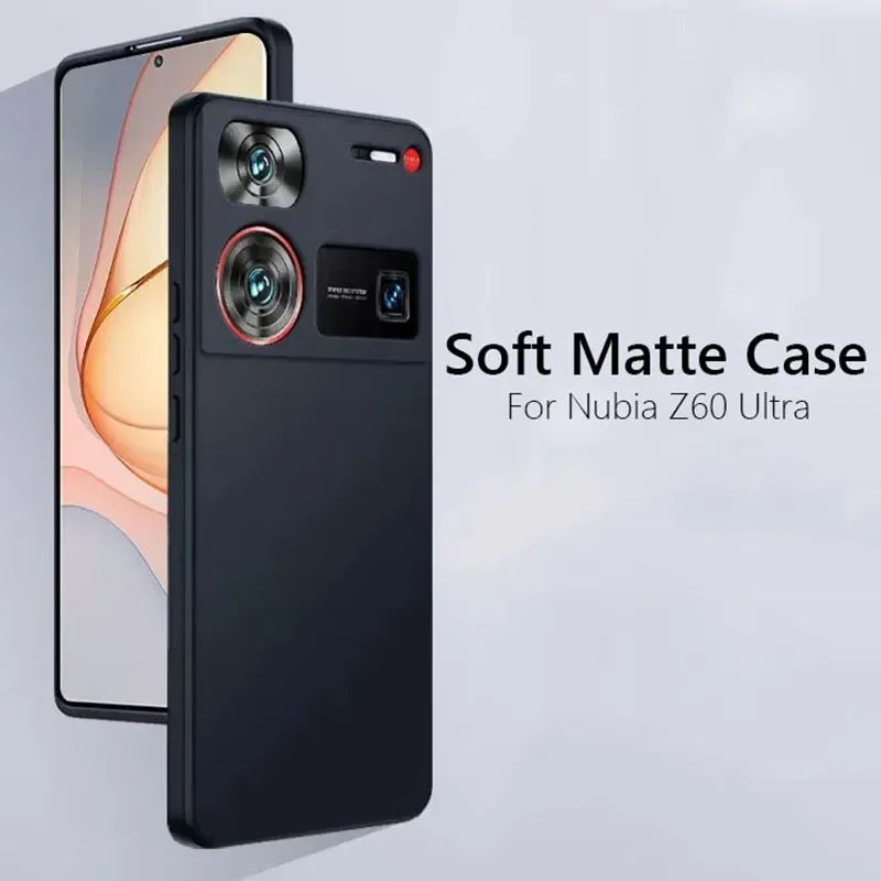 For-Nubia-Z60-Ultra-Case-Matte-Soft-Silicone-Back-Cover-For-ZTE-Nubia ...