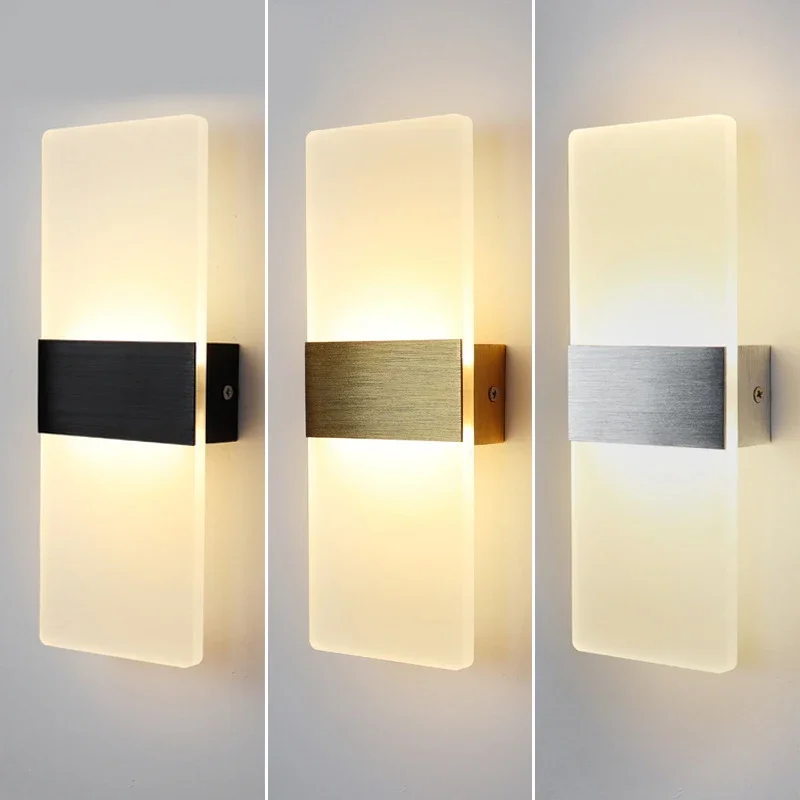 Modern-Mini-LED-Wall-Lamp-Acrylic-85-265V-Simple-Bedroom-Sconce-Living ...