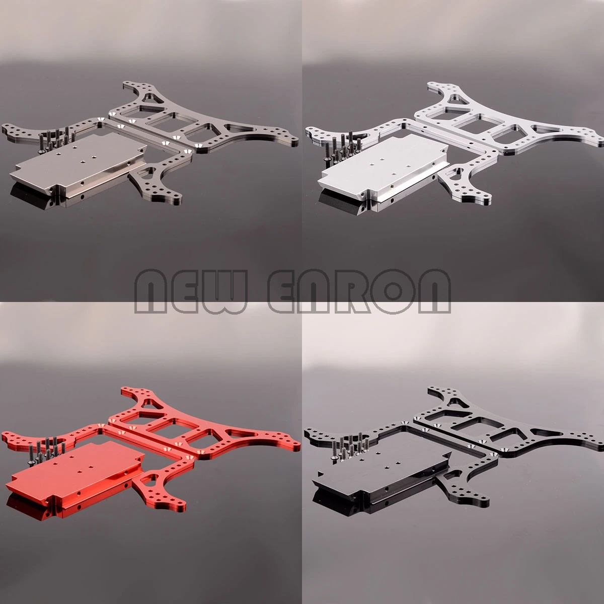 NEW ENRON 1Set 1:10 Aluminum Rock Racer Conversion Chassis For RC ...
