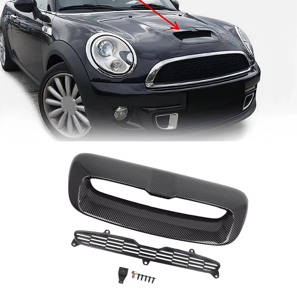 For Mini Cooper S R55 R56 R57 R58 R59 2007-2013 Hood Air Intake Vent Scoop Hood Scoop Kit ...