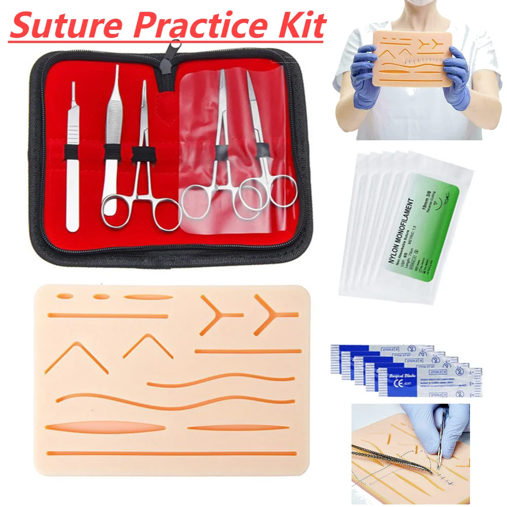 Medical-Students-Suture-Practice-Kit-Treinamento-Cir-rgico-com-Simula-o ...