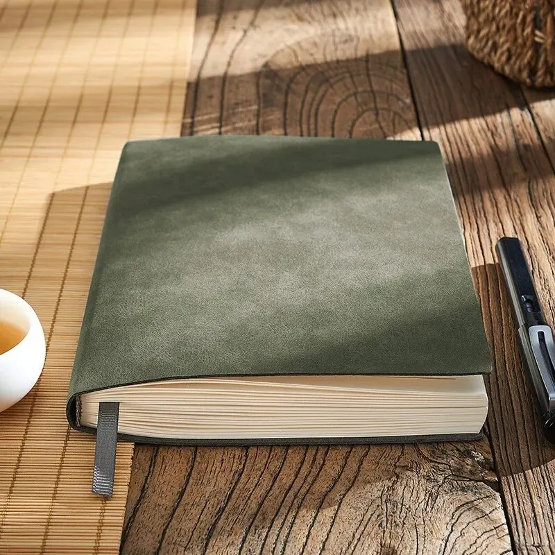 Simple-Vintage-A5-Business-High-end-Office-Work-Meeting-Record-Notebook ...