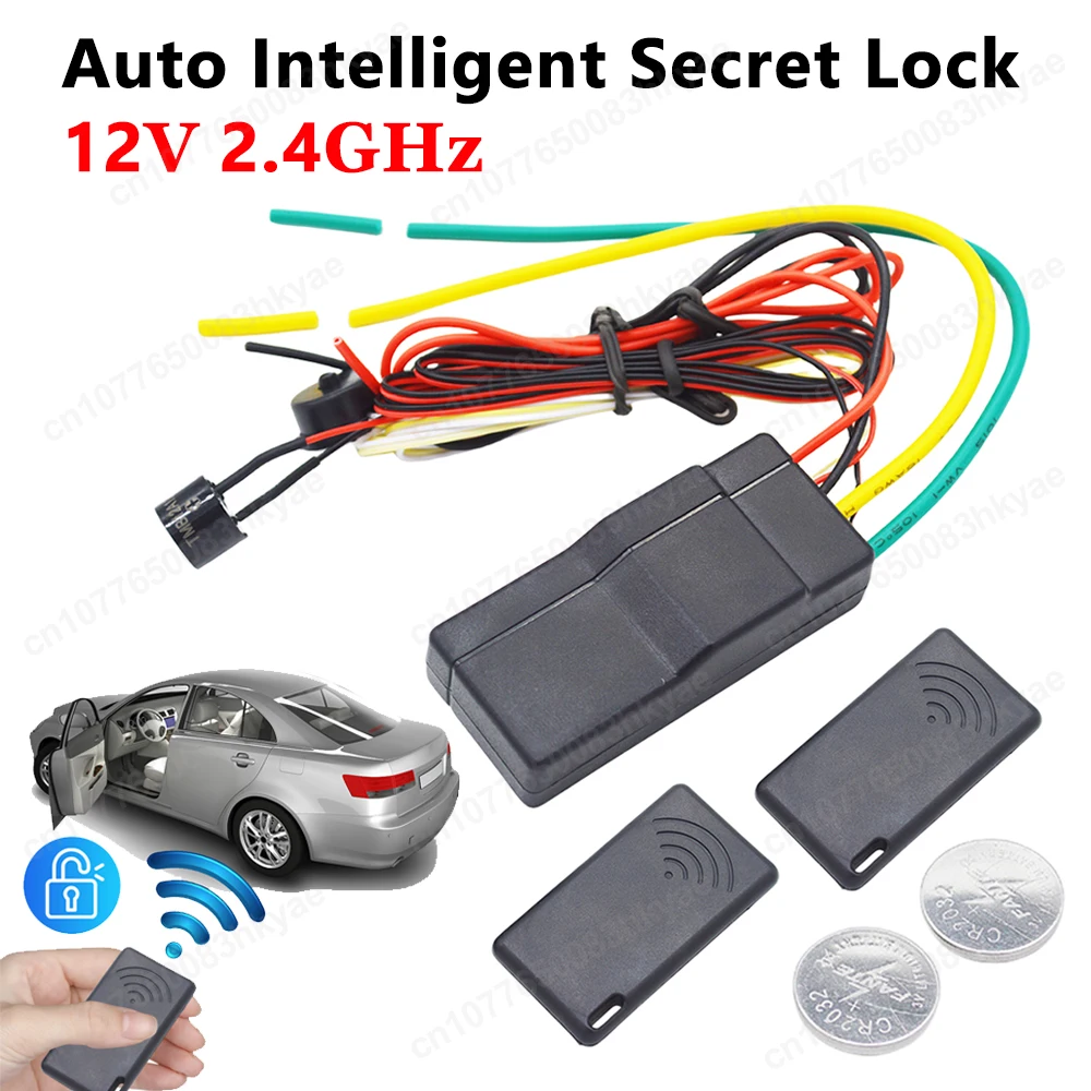 12V-Car-Engine-Lock-RFID-Car-Immobilizer-2-4GHz-Auto-Anti-theft-Device ...