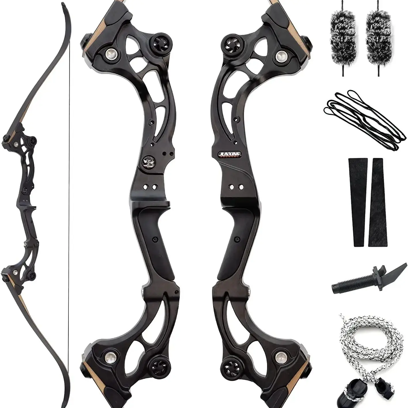 62-Inch-Recurve-Bow-30-50lbs-Takedown-Recurve-Bow-Set-Metal-Riser-Right ...