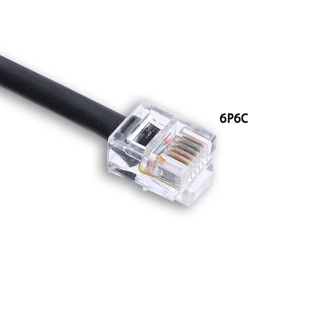 Unitronics PLC Programming Cable PL2303 USB RS232 to RJ11 6P6C Serial ...
