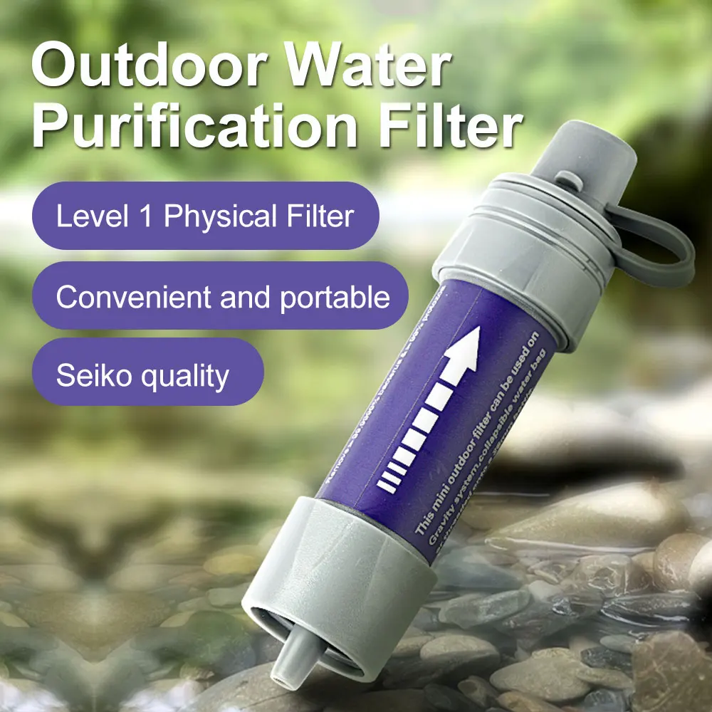 Portable Water Purifiers Outdoor Survival Water Filter Camping Camping ...