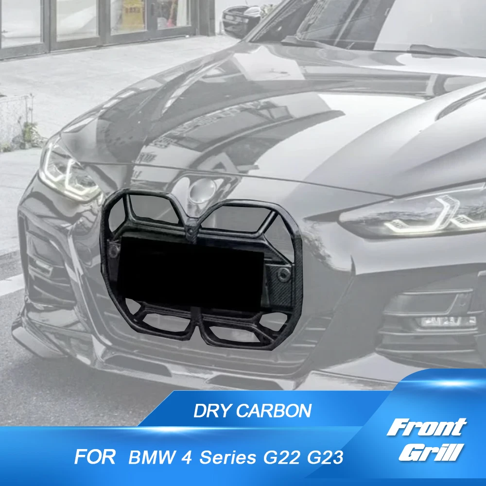 Car Front Bumper Grill for BMW G22 G23 G26 Front Grill Auto Racing Grid ...