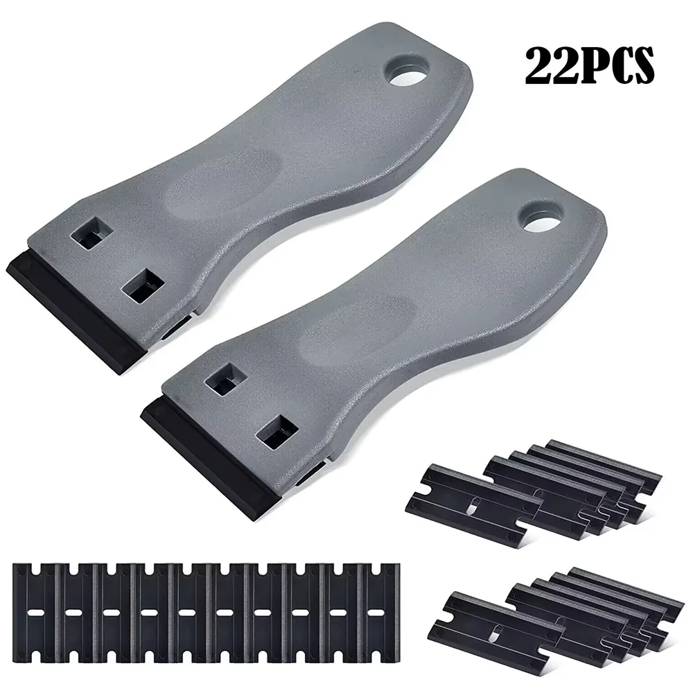 SenNan-20pc-Double-Edged-Plastic-Razor-Blade-2-Scraper-For-Ovens ...