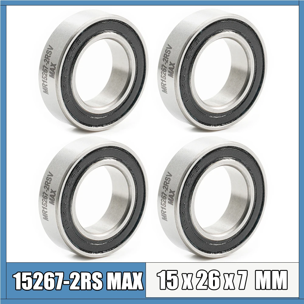 MR15267 2RSV MAX Bearing 15*26*7mm 1PC Full Balls Bicycle Frame Pivot ...