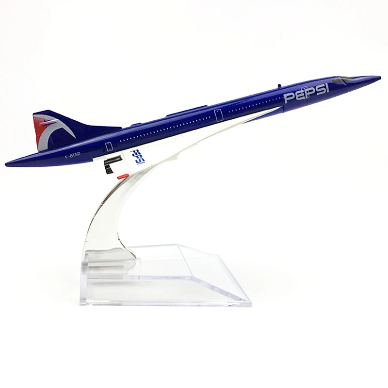 16cm Aircraft Concorde Airlines Airplanes Plane Model Toys Diecast ...