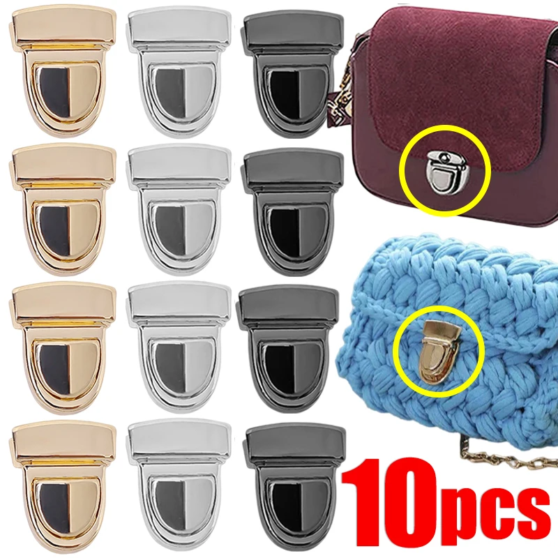 5-10pcs-Metal-Locks-Bag-Clasp-Catch-Buckle-for-Handbags-Shoulder-Bags ...