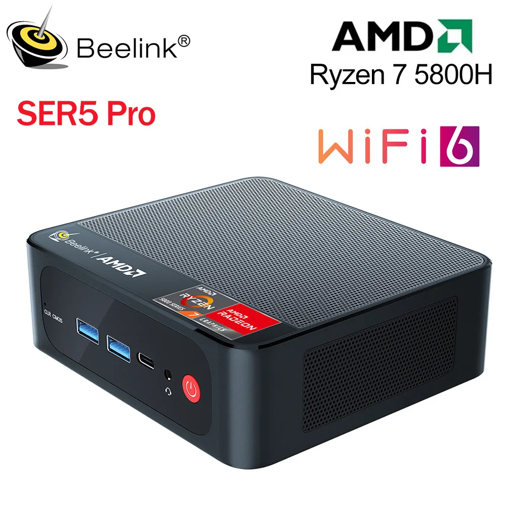 Beelink Mini Pc Ser5 Pro Amd Ryzen 5 5600h | Beelink Ser5 Mini Pc Amd ...