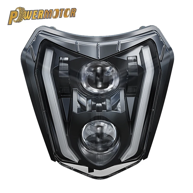 Faro-LED-para-motocicleta-KTM-Supermoto-Enduro-EXC-SX-250-300-350 ...