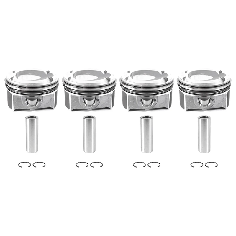 4Pcs-Silver-Pistons-Rings-Set-82mm-For-Mercedes-Benz-W204-C204-W212 ...