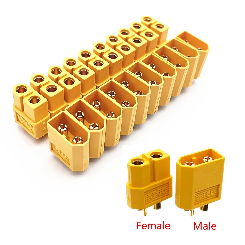 5/10Pair XT60H XT-60 Male Female XT30 XT90 T Bullet Connectors Plugs ...