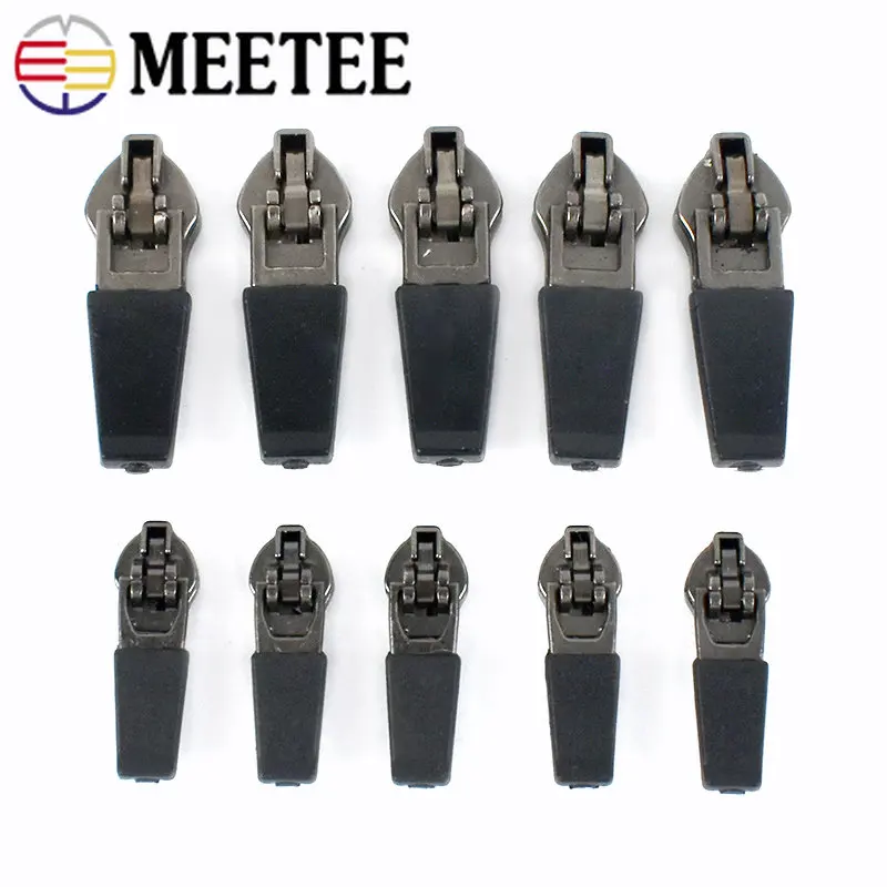 20/50/100Pcs 3# 5# Anti loading Waterproof Zipper Sliders Reverse ...