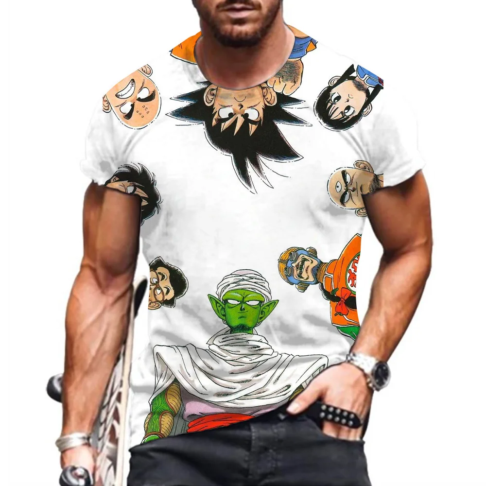 Camiseta-de-Goku-Essentials-para-hombre-ropa-de-Dragon-Ball-Z-Tops-de ...