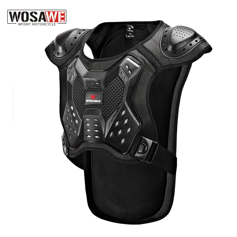 WOSAWE-Adult-Body-Armor-Motorcycle-Jacket-Motocross-Moto-Vest-Back ...