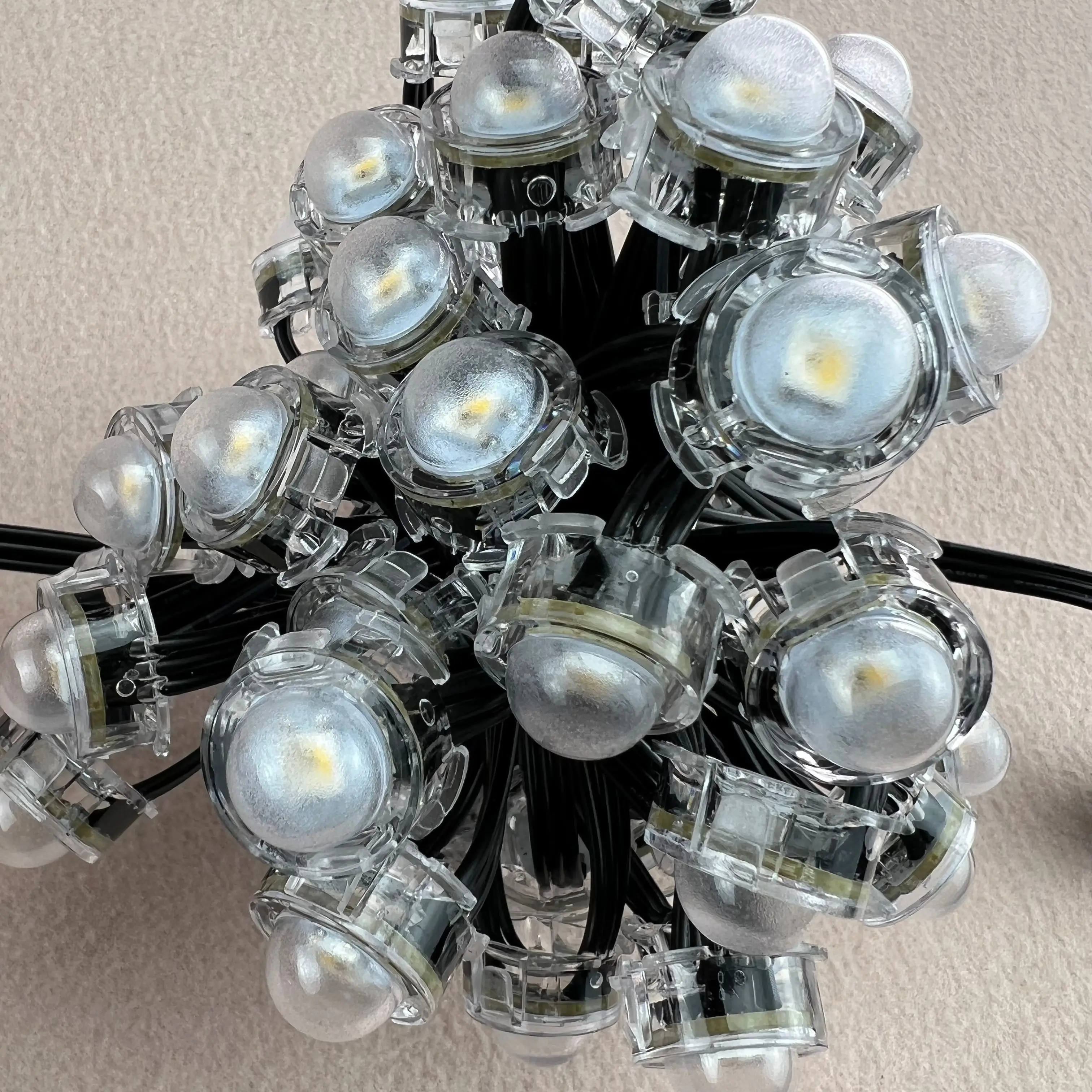 50 pixels/strand DC5V input SK6812 RGBW(4000K) 20mm LED pixel module ...