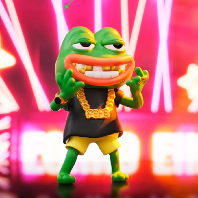 Blind Box Toys Pepe for frog Money Player Series Guess Bag Mystery Box ...