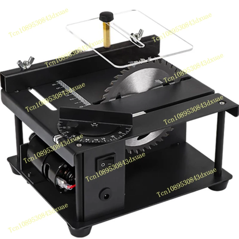 Multifunctional Electric Table Saw Adjustable-Speed Mini Desktop ...