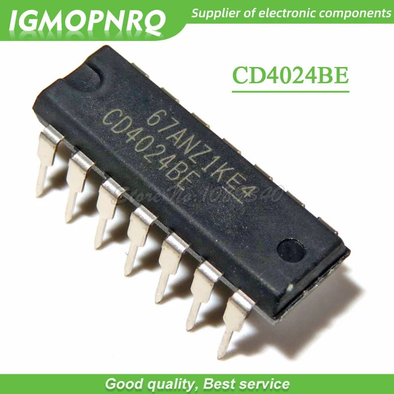 10PCS CD4024BE DIP14 CD4024 DIP 4024BE DIP-14 IGMOPNRQ - AliExpress 502