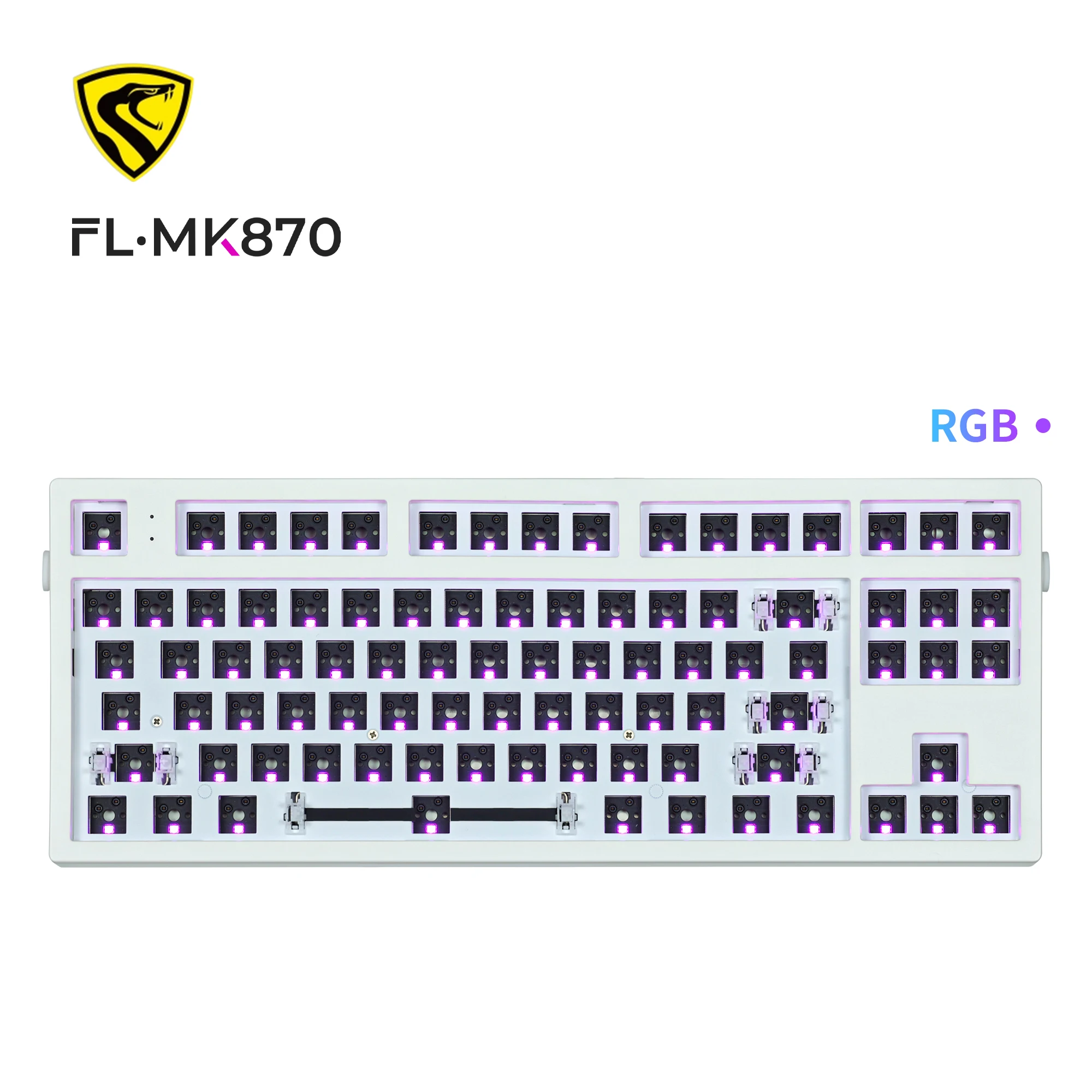 Mk870-Keyboard-Kit-Wired-Hot-swappable-Customized-Mechanical-Keyboard-Kit-RGB-Backlit-Compatible ...