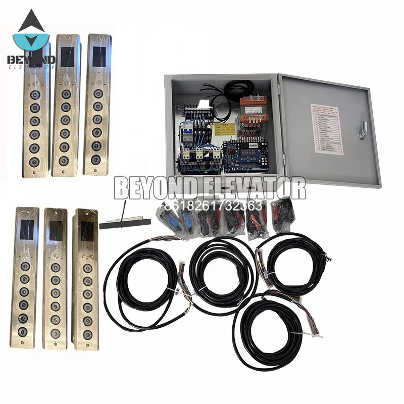 6-Floors-Cargo-elevator-controller-panel-cabinet-full-kitd-with-push ...